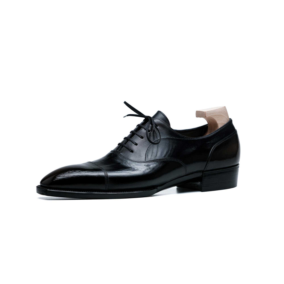 Handmade Alejandro Cap Toe Oxford Shoe | Norman Vilalta Bespoke Shoemakers
