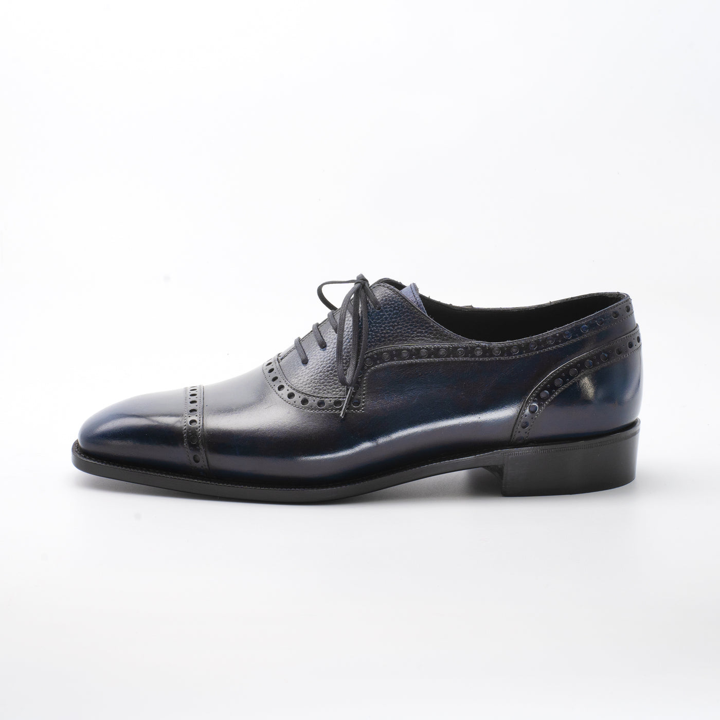 Full Brogue Adelaide Oxford Shoes | Norman Vilalta Bespoke Shoemakers