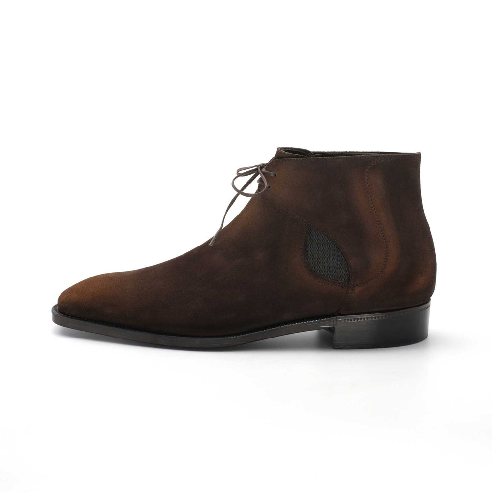 Decon Chelsea Boots Suede Darjeeling | Norman Vilalta Bespoke Shoemakers