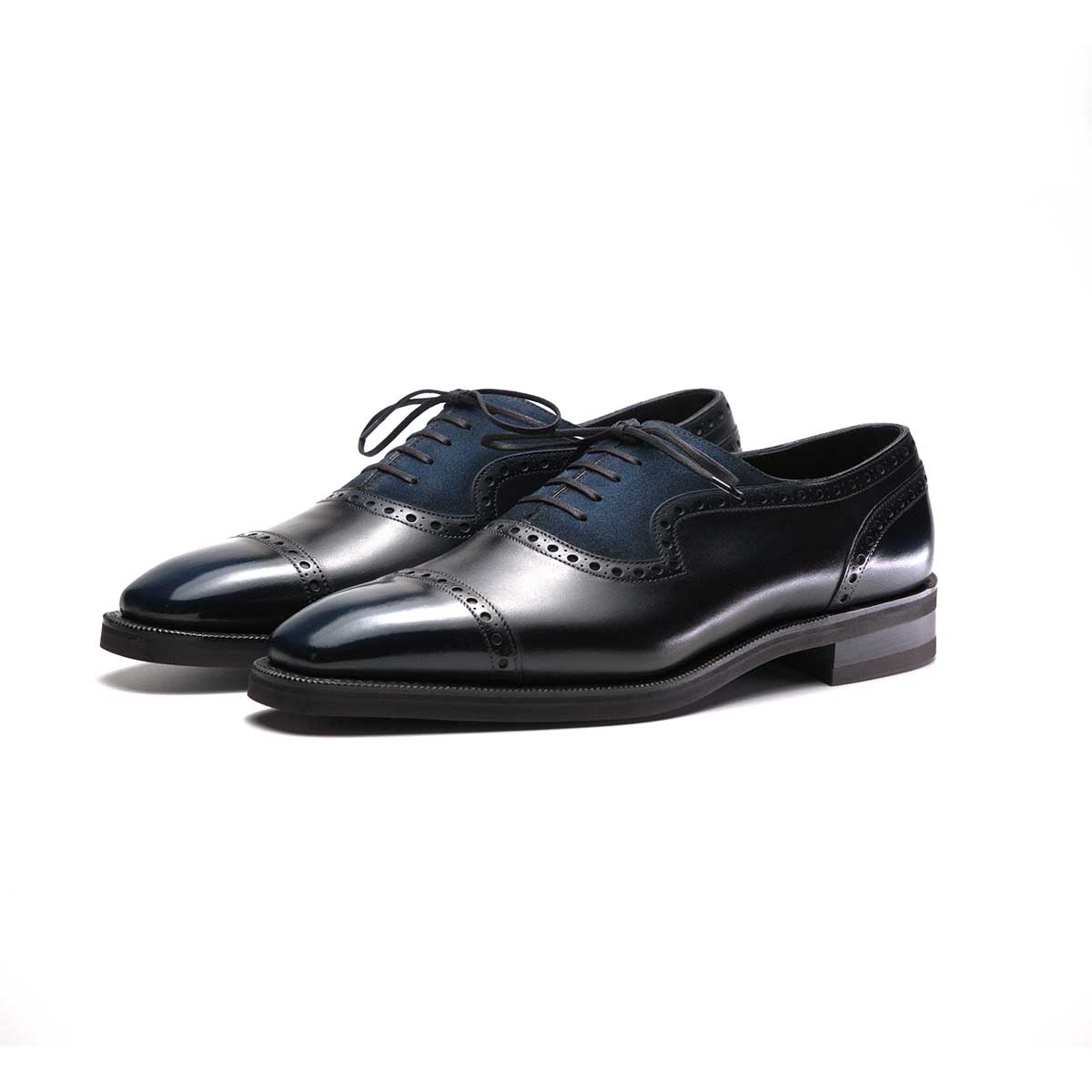 Adelaide Full Brogue Oxford Shoe | Norman Vilalta Bespoke Shoemakers