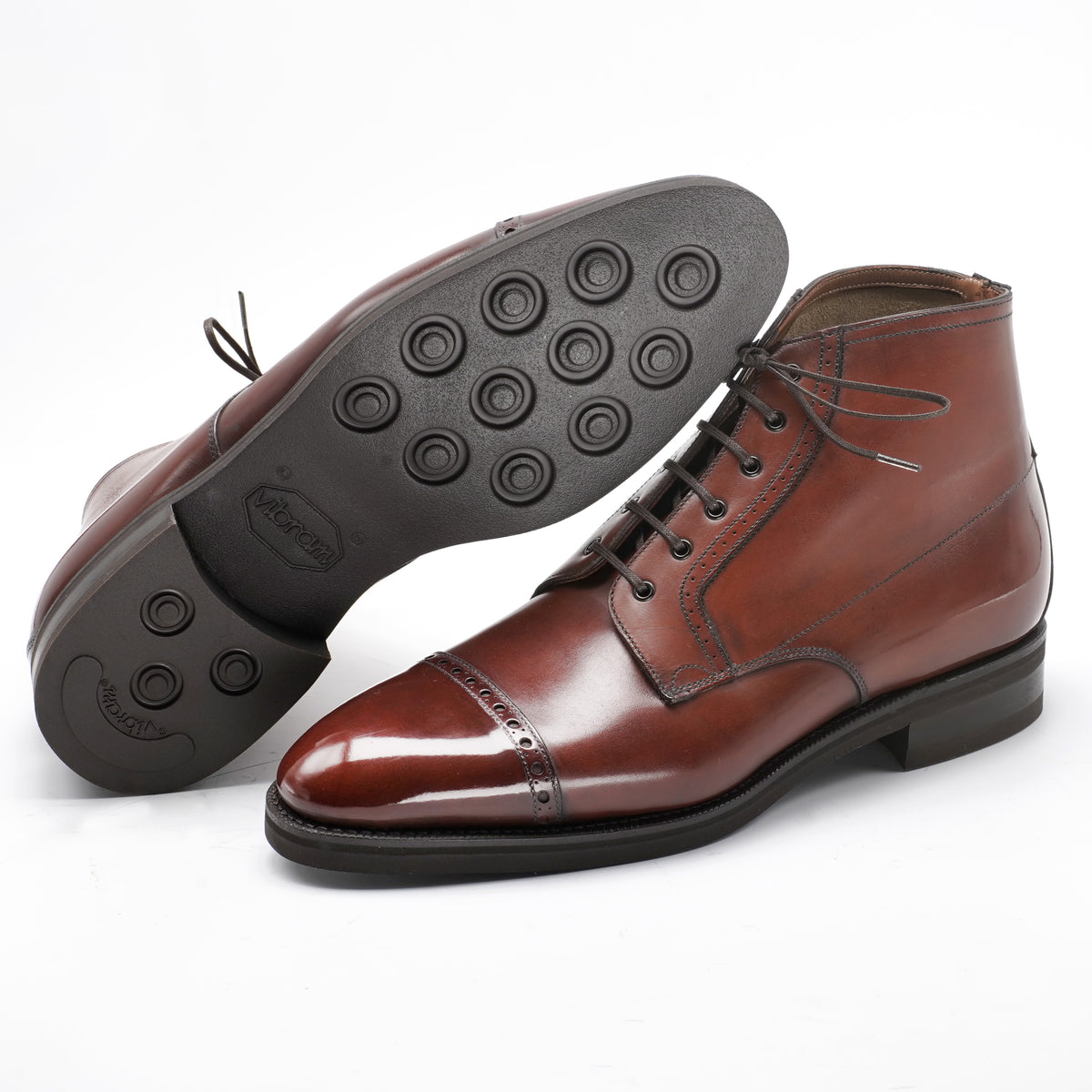 Brossa Derby Boot Rosewood | Norman Vilalta Men's Derby Boots Barcelona ...